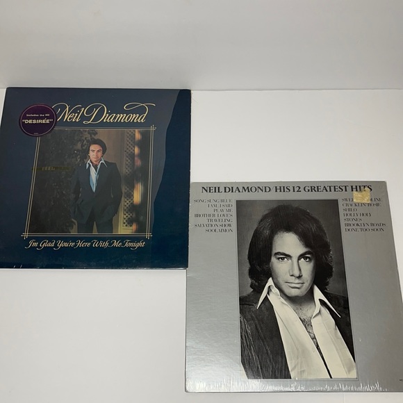 Other | Vintage Neil Diamond Vinyl Record Bundle Set Of 2 | Poshmark